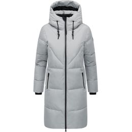 Navahoo Damen Steppmantel "K&auml;ltekuschel XIV"grau, Gr. XS, Obermaterial: 100% Polyester. Innenfutter: 100% Polyester. Wattierung: 100% Polyester.