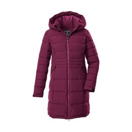 Killtec Damen Steppmantel "KOW 11 WMN QLTD PRK"dunkelros&eacute;, Gr. 44, Obermaterial: 100% Polyester;Futter: 100% Polyester;F&uuml;llung: 100% Polyester,