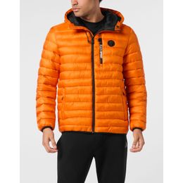 Plein Sport Herren Blouson "Tiger", orange, Gr. XL, Futter: 100% Polyester. Au&szlig;enmaterial: 100% Polyamid. F&uuml;llung: 100% Polyester, Jacken