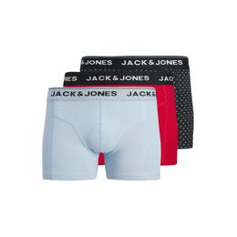 Jack & Jones JACK & JONES Boxer shorts 'JACPALMTREE' male size XS Light blue / Red / Black