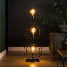 Onooro Chicago Stehleuchte E27 3-flammig, BE614-8322/76,