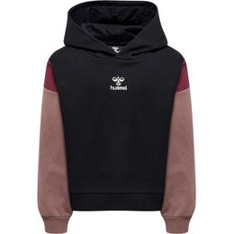 Hummel Sweatshirt M&auml;dchen Gr&ouml;&szlig;e 140 orchidee / weinrot / schwarz / wei&szlig;