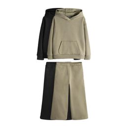 The Set Set Jungen Gr&ouml;&szlig;e 104 khaki / schwarz