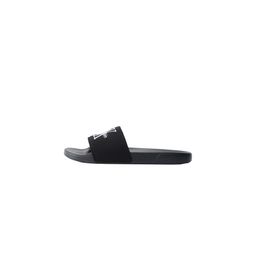 Calvin Klein Jeans Pantolette 'ESS' Herren Gr&ouml;&szlig;e 40 schwarz / wei&szlig;