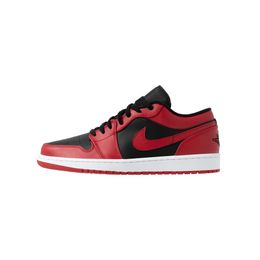 Jordan Sneaker 'AIR Jordan 1' Herren Gr&ouml;&szlig;e 40.5 rot / schwarz