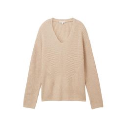 Tom Tailor Pullover Damen Gr&ouml;&szlig;e XXS beige