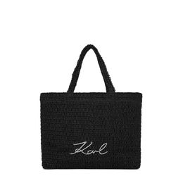 K by KARL LAGERFELD Karl Lagerfeld Strandtasche 'K/Signature' Damen Gr&ouml;&szlig;e One Size schwarz