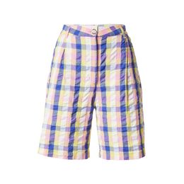 MONKI Shorts Damen Gr&ouml;&szlig;e 48 blau / gelb / pastellorange / rosa