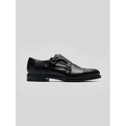 Solari Milano Lace-Up Shoes 'Monk Strap' male Black size 43