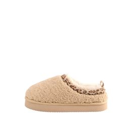 Lipsy Slipper Damen Gr&ouml;&szlig;e 38 beige / braun