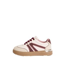 Lipsy Sneaker M&auml;dchen Gr&ouml;&szlig;e 29 creme / hellpink / bordeaux