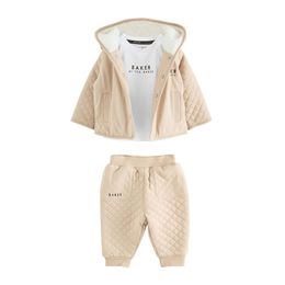 Baker By Ted Baker Set Jungen Gr&ouml;&szlig;e 74 beige / schwarz / wei&szlig;