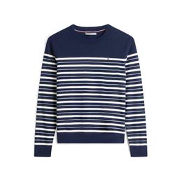 Tommy Hilfiger Pullover Damen Gr&ouml;&szlig;e XL navy / wei&szlig;