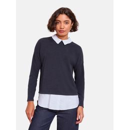 Friends Like These Pullover Damen Gr&ouml;&szlig;e S navy / hellblau