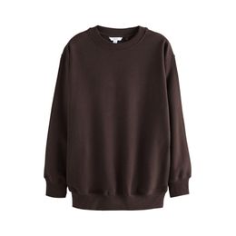 next Sweatshirt Damen Gr&ouml;&szlig;e S dunkelbraun