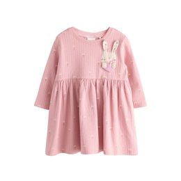 next Kleid M&auml;dchen Gr&ouml;&szlig;e 92 creme / rosa / hellpink