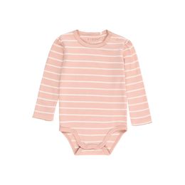 FIXONI Body Jungen Gr&ouml;&szlig;e 68 rosa / wei&szlig;
