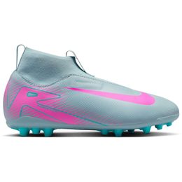 Nike JR ZOOM SUPERFLY 10 ACADEMY AG Fu&szlig;ballschuhe Kinder - Gr&ouml;&szlig;e 32 - grau