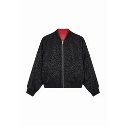 Oh April Between-Season Jacket female Red, Black size L