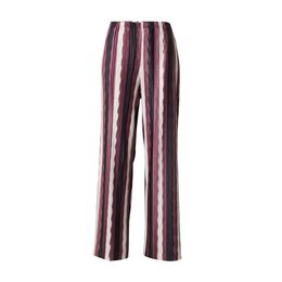 Topshop Hose Damen Gr&ouml;&szlig;e 36/38 burgunder / schwarz / wei&szlig;