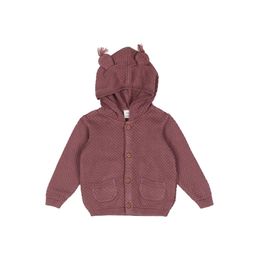 FIXONI Strickjacke Jungen Gr&ouml;&szlig;e 74 rotviolett