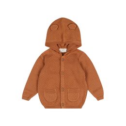 FIXONI Strickjacke Jungen Gr&ouml;&szlig;e 92 hellbraun