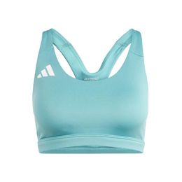 adidas Performance Sport-BH 'Adizero Essentials Run Damen Gr&ouml;&szlig;e XS t&uuml;rkis / wei&szlig;