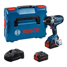 Bosch Akku-Drehschlagschrauber GDS 18V-1000 C: 2x Akku ProCORE18V 8.0Ah in L-BOXX (06019J8002)