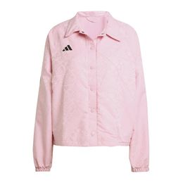 adidas Sportswear Sportjacke 'TIRO Q3' Damen Größe XL rosa / schwarz