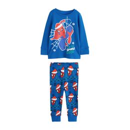 next Pyjama Jungen Gr&ouml;&szlig;e 86 royalblau / grasgr&uuml;n / rot / wei&szlig;