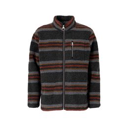 Barbour Fleecejacke Herren Gr&ouml;&szlig;e M cognac / hellbraun / basaltgrau / schwarz