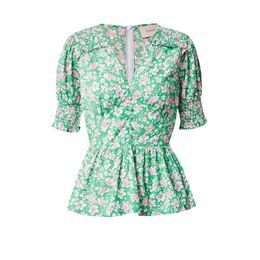 Oasis Bluse Damen Gr&ouml;&szlig;e XXXL gr&uuml;n / hellpink / wei&szlig;