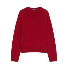 MaxMara Max Mara Pullover Damen Gr&ouml;&szlig;e S dunkelrot