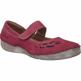 Josef Seibel Ballerina Damen Gr&ouml;&szlig;e 41 beige / bordeaux