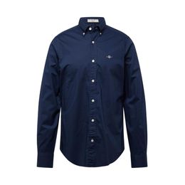 Gant Button Up Shirt male Blue size L