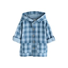 next Shirt Jungen Gr&ouml;&szlig;e 74 blau / hellblau