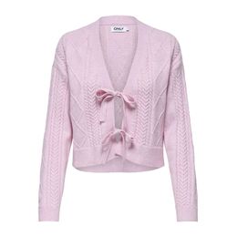 Only Strickjacke 'ONLFIA' Damen Gr&ouml;&szlig;e M hellpink