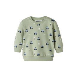 name it Sweatshirt 'NBMVIMMER' Gr&ouml;&szlig;e 86 blau / pastellgr&uuml;n / schwarz