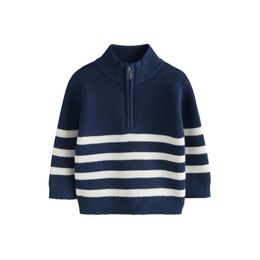 next Pullover Jungen Gr&ouml;&szlig;e 80 navy / wei&szlig;