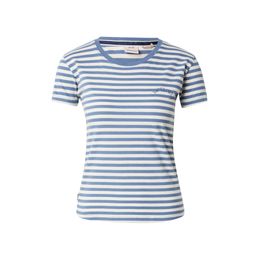 Superdry & Co T-Shirt 'Essential' Damen Gr&ouml;&szlig;e M/L saphir / offwhite