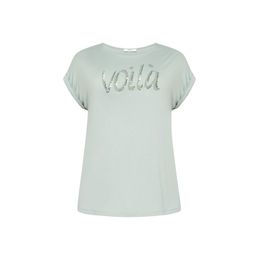 ABOUT YOU Curvy T-Shirt 'Justine' Damen Gr&ouml;&szlig;e 7XL mint