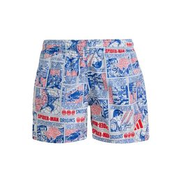 adidas Sportswear Sportbadeshorts 'Adidas x Marvel Spider-Man' Jungen Gr&ouml;&szlig;e 110 marine / rot / wei&szlig;