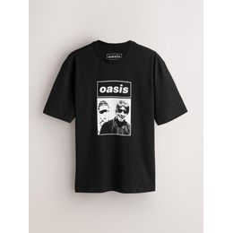 next T-Shirt 'Oasis' Herren Gr&ouml;&szlig;e XXXL schwarz / wei&szlig;