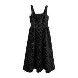 next Kleid Damen Gr&ouml;&szlig;e 38 schwarz / wei&szlig; Winterkleid