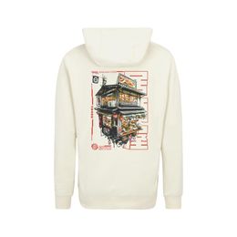 Oldskull Sweatshirt 'Asian Neo Tokyo Floating Izakaya Graphic' male White size S