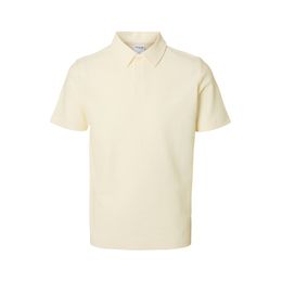 Selected Poloshirt 'SLHREED' Herren Gr&ouml;&szlig;e XXL creme