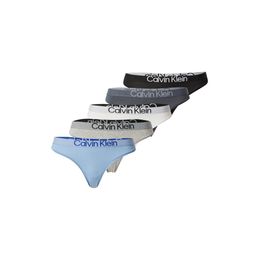Calvin Klein Underwear String Damen Gr&ouml;&szlig;e M hellblau / hellgrau / dunkelgrau / schwarz / wei&szlig;