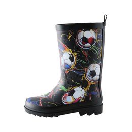 next Gummistiefel Jungen Gr&ouml;&szlig;e 30.5 goldgelb / rot / schwarz / wei&szlig;