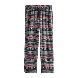 next Pyjamahose Herren Gr&ouml;&szlig;e L dunkelrot / schwarz / wei&szlig;
