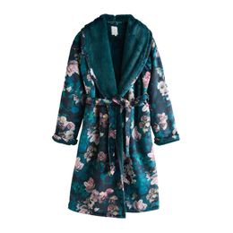 B By Ted Baker Bademantel Damen Gr&ouml;&szlig;e XS blau / cyanblau / gr&uuml;n / rosa